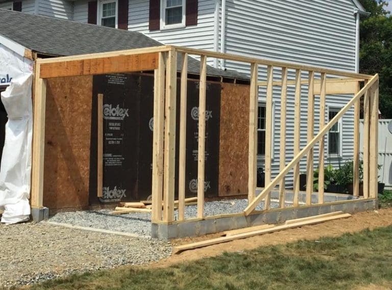 Garage Renovation - Bump-out - Exterior Renovations